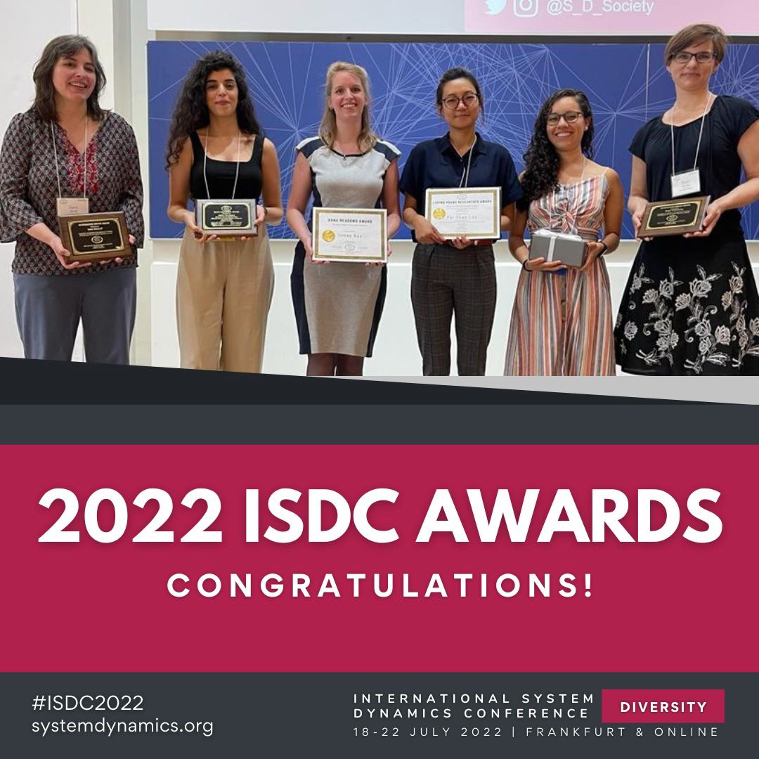 Birgit Kopainsky, Pei Shan Loo, and Ismay Bax awarded at the ...