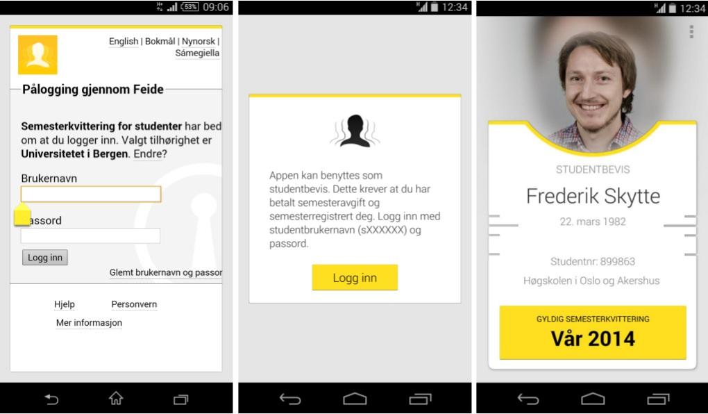 UiB innfører ny studentbevisapp | Institutt for geovitenskap | UiB