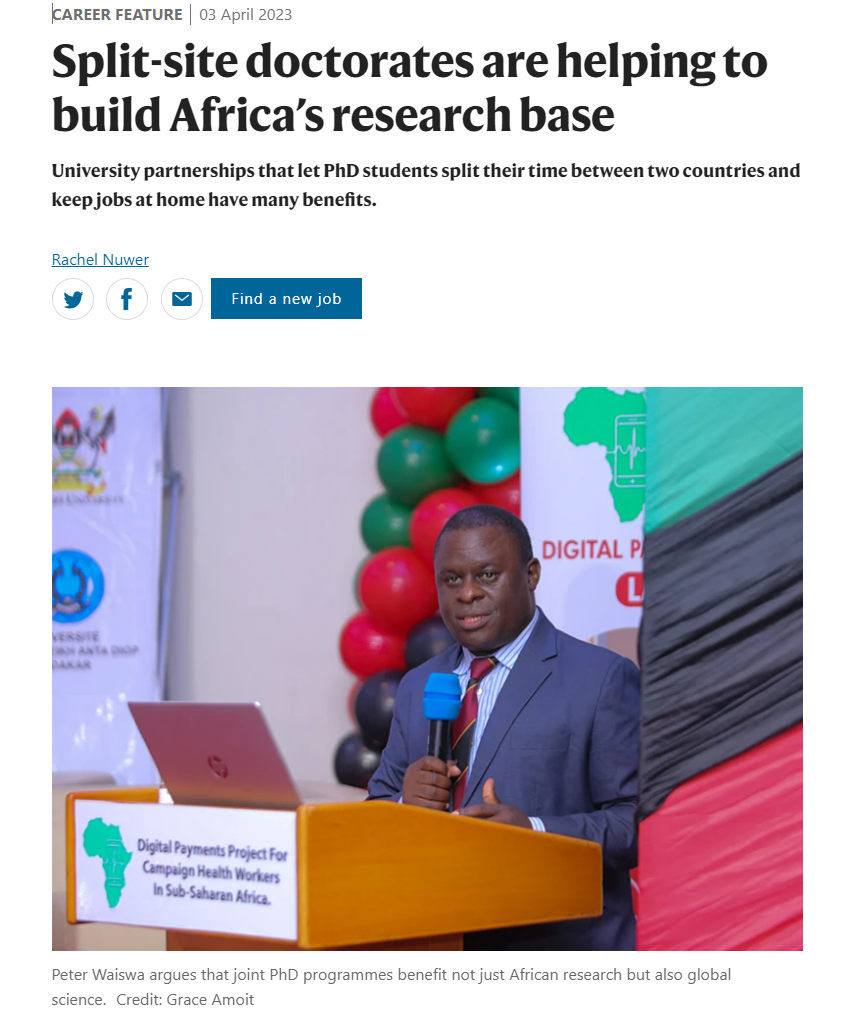 NORHED project featured in Nature | NORHED II Programme | UiB