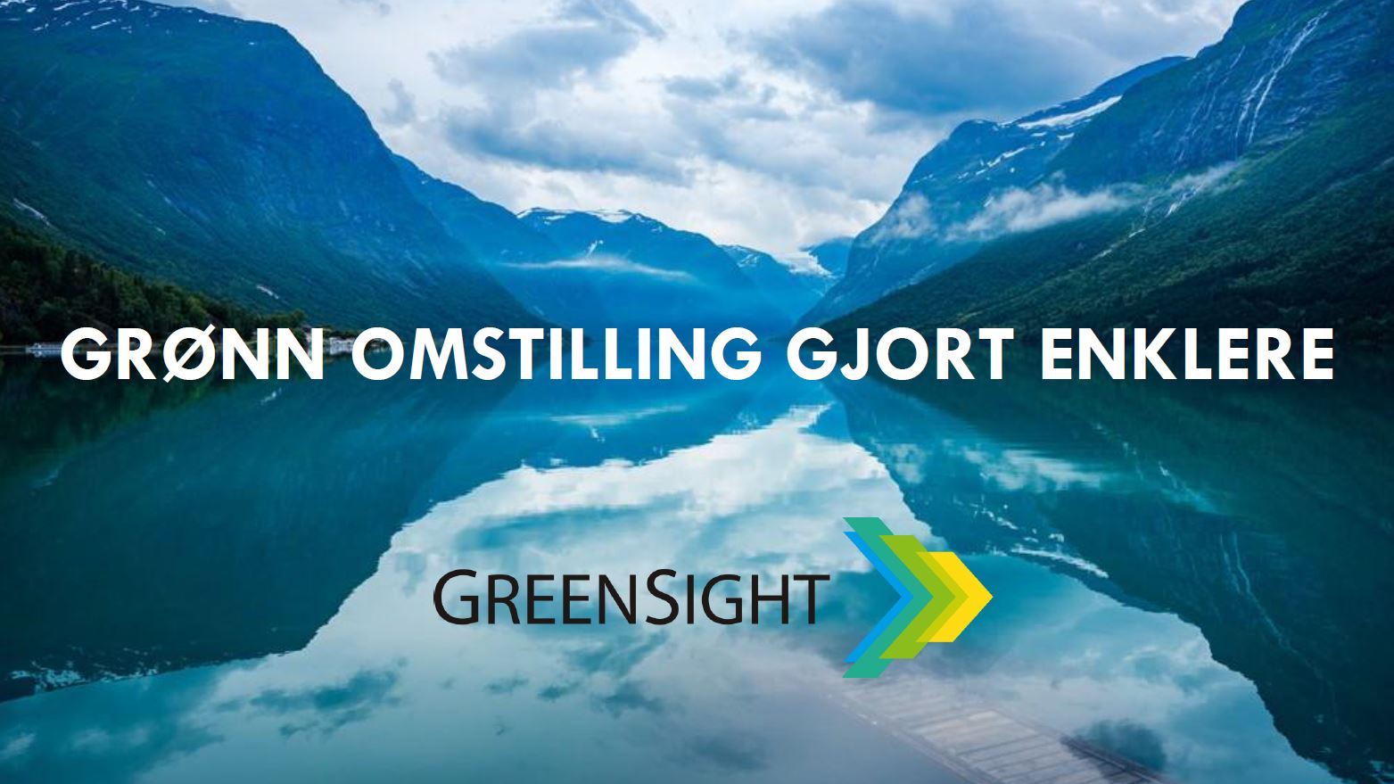 Hilde Holdhus: GreenSight | Bergen Energy Lab (BEL) | UiB
