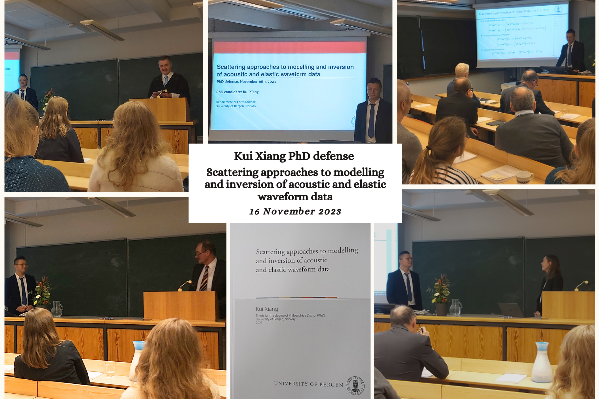 Successful PhD defense by Kui Xiang | Geophysics | UiB