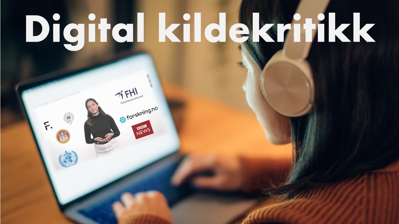 Digital kildekritikk (DIGI101) | Universitetsbiblioteket | UiB