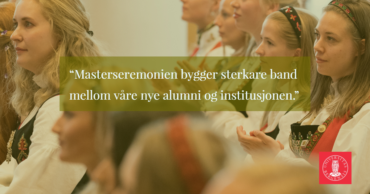 Her er årets masterkandidater | Fakultet for naturvitenskap og teknologi | UiB