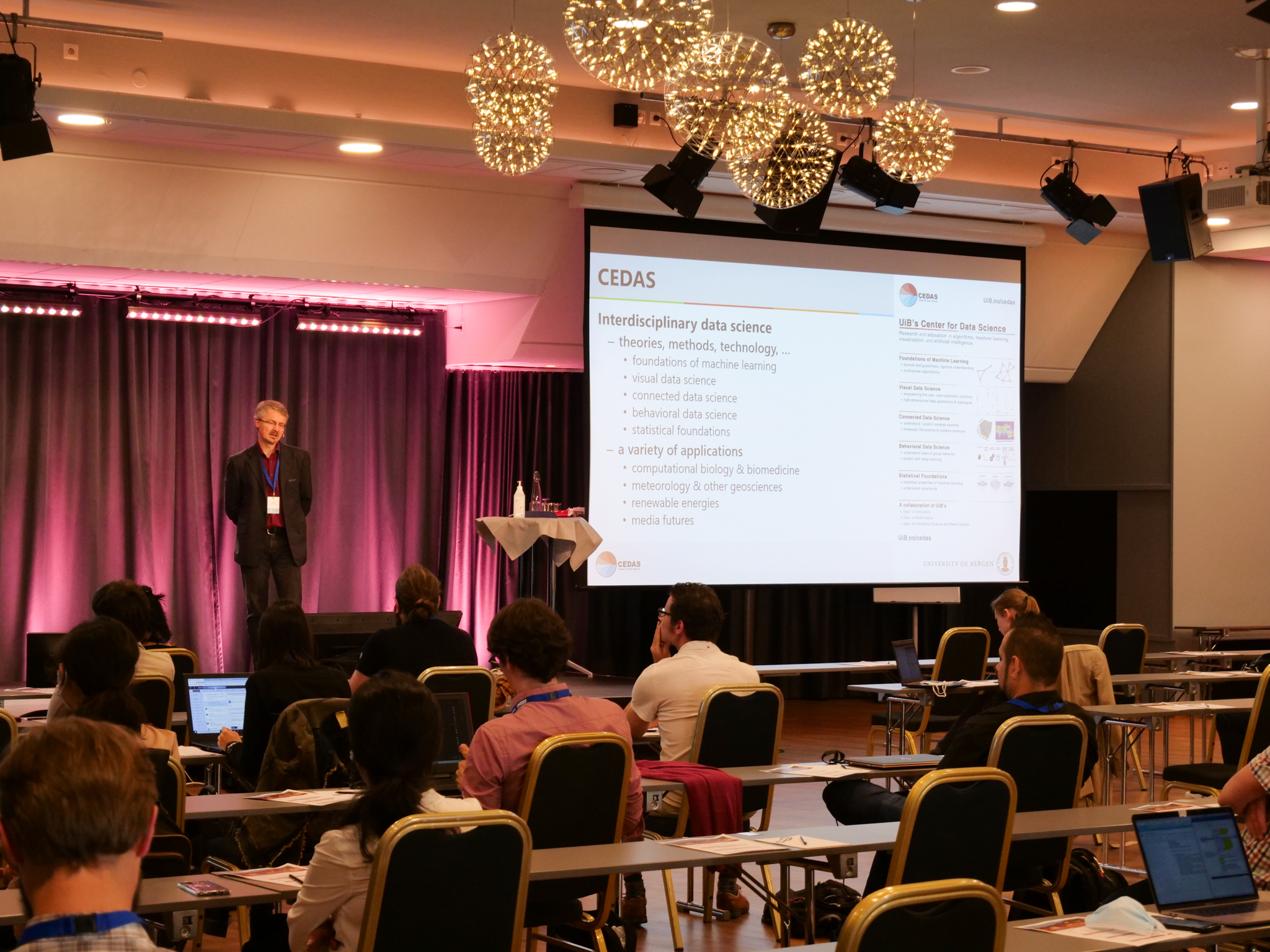 The first CEDAS conference | Department of Informatics | UiB