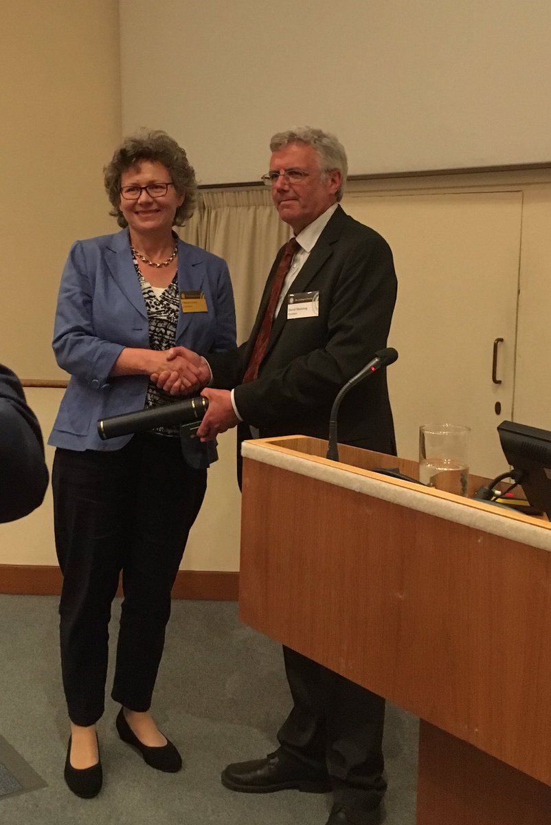 Patience Cowie received Geological Society of London award | Department ...