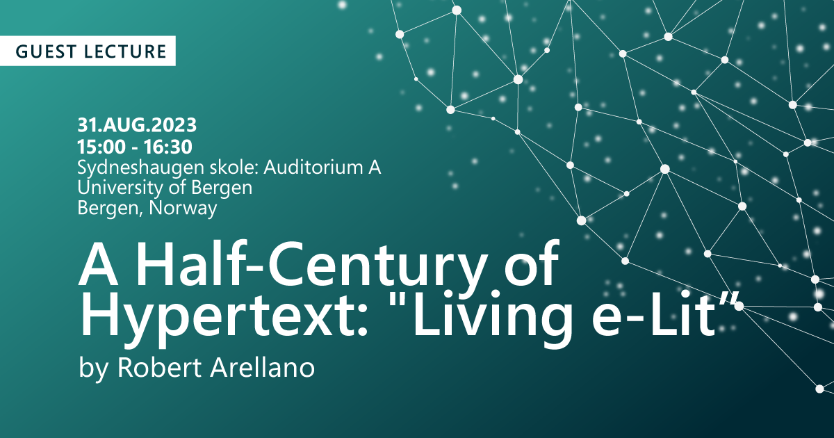 A Half-Century of Hypertext: "Living e-Lit" | Center for Digital ...