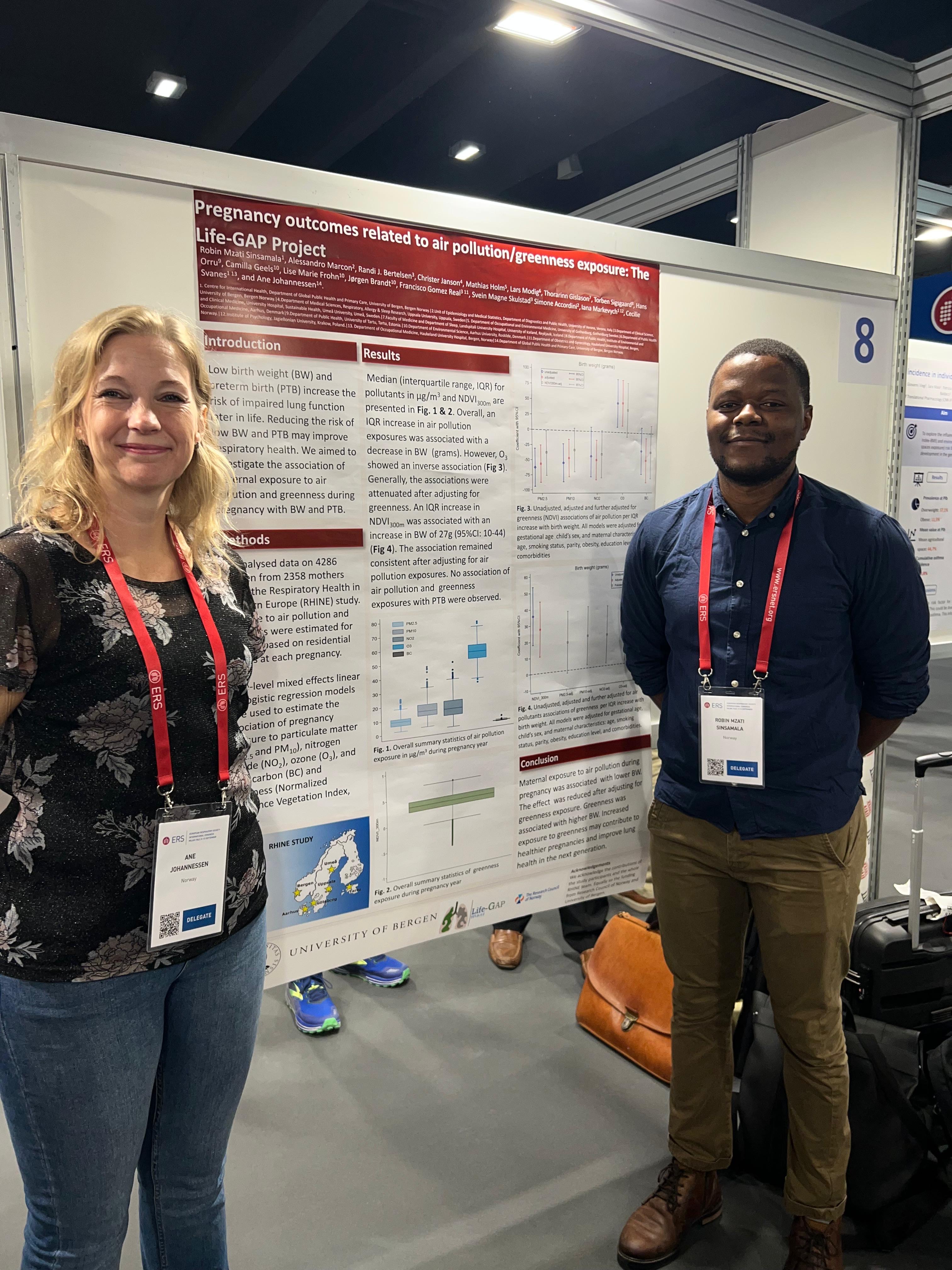 GAP research group members presented their results at ERS Congress 2023 ...