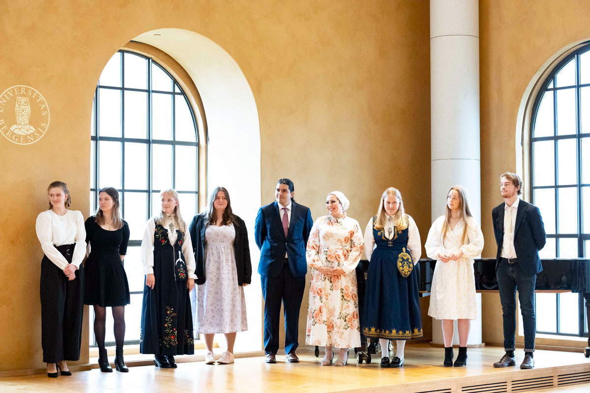 Bachelorseremonien ved HF 2025 | Det humanistiske fakultet | UiB