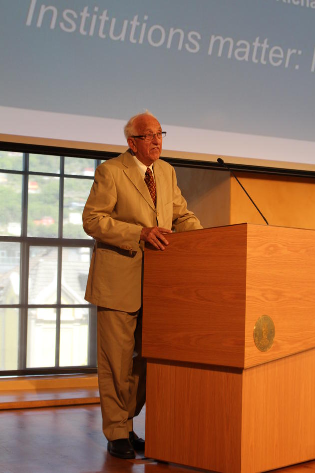 The first Honorary Lecture for James G. March and Johan P. Olsen ...