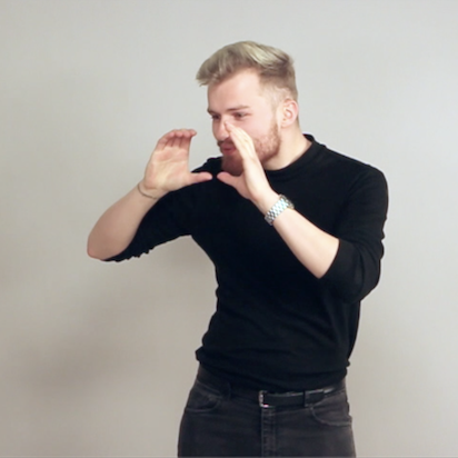 Analyzing Literary Texts in Lithuanian Sign Language | Nonmanual | UiB