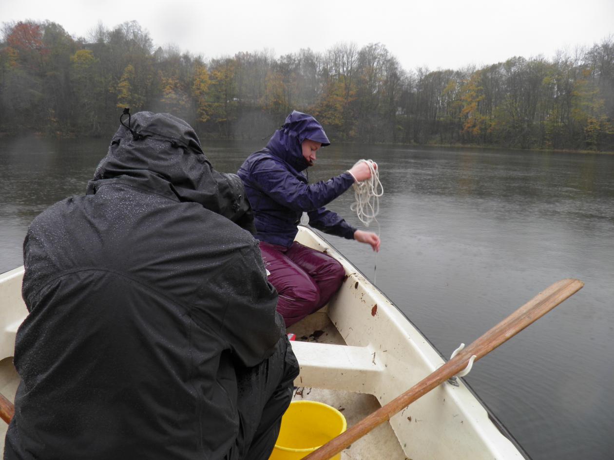 Sampling at Myravatn | Evolutionary ecology | UiB