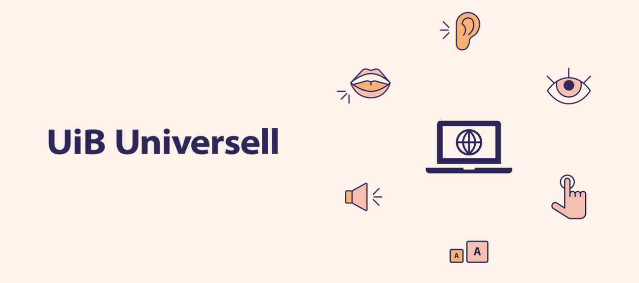 Universell utforming av digitale verktøy | UiB læringslab | UiB