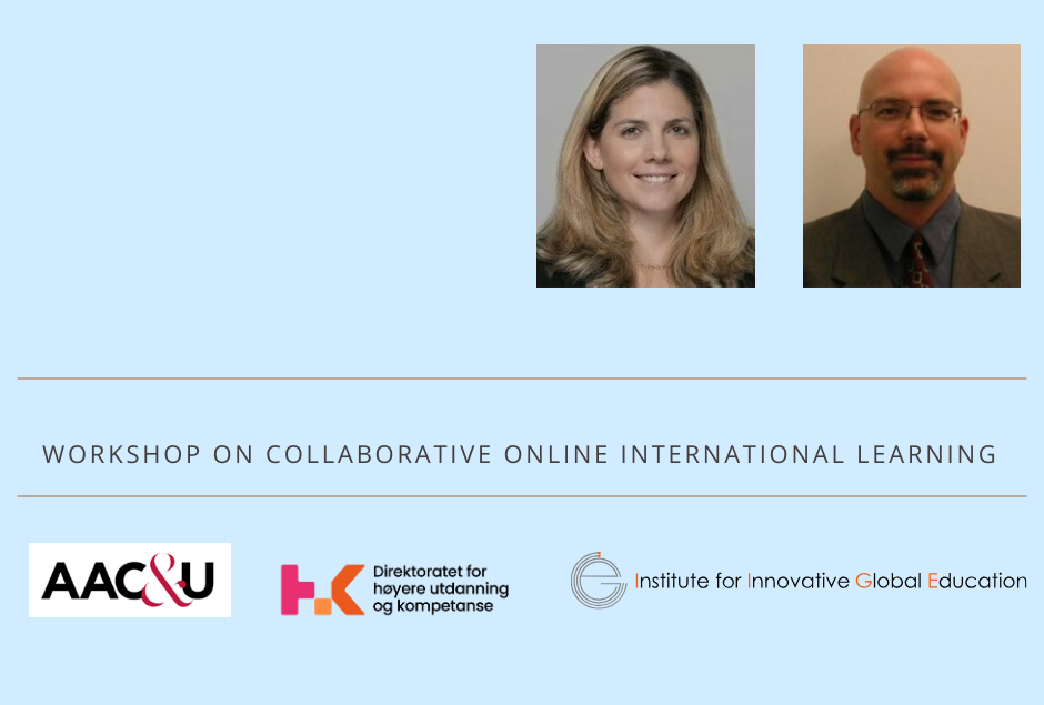 COIL: Workshop on Collaborative Online International Learning | UiB læringslab | UiB