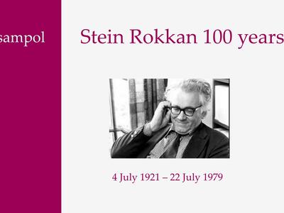 Stein Rokkan 100 years | Department of Comparative Politics | UiB